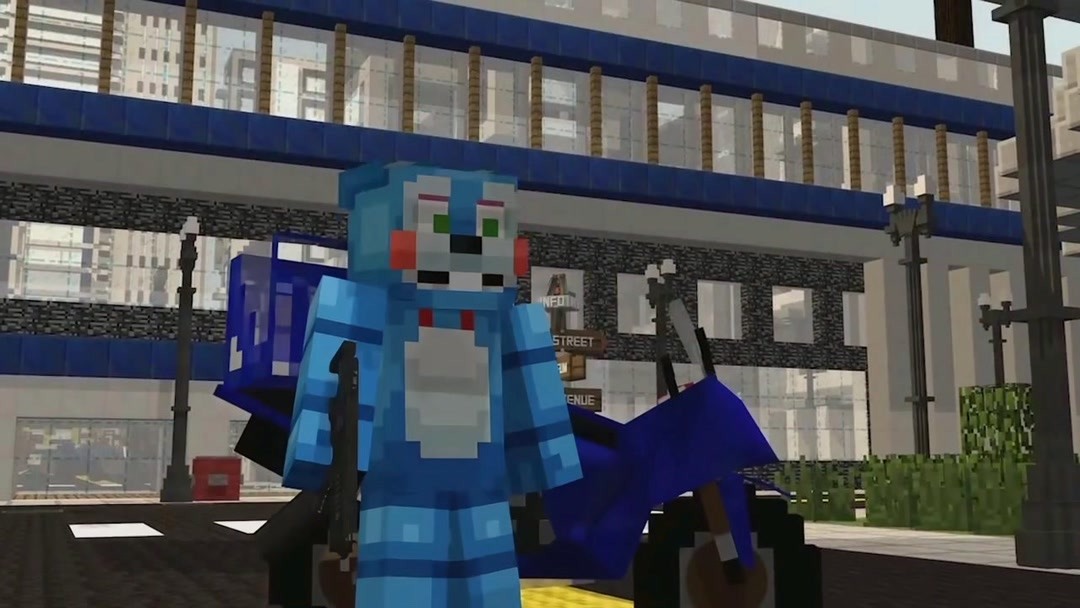 Roblox模拟器 在我的世界里策划反对银行行动 游戏