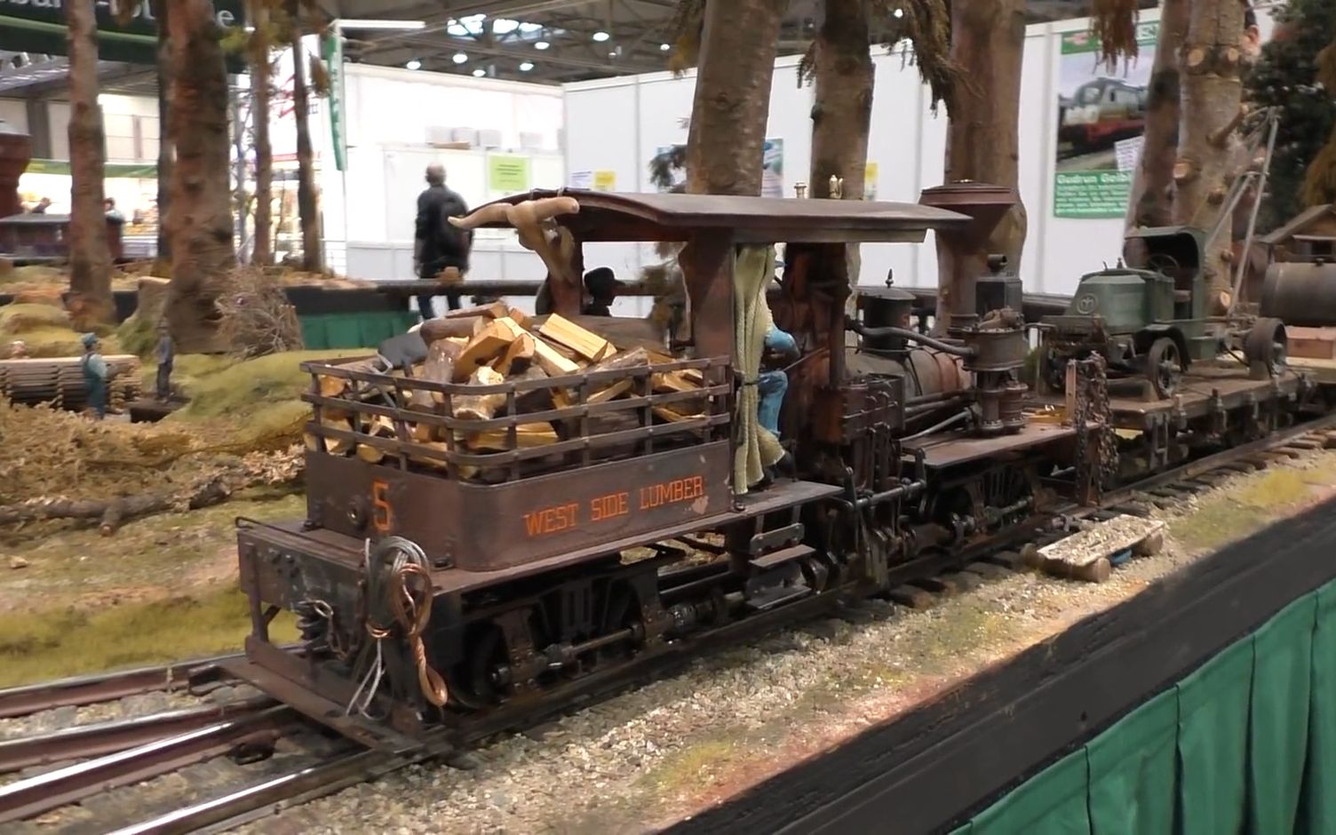 轨道模型 火车模型 惊人的细节展示