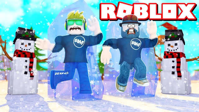 Roblox抓人模拟器!贴标签之冰冻目标?