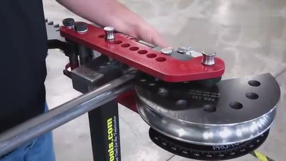 原来手动弯管机是这样工作的,长见识