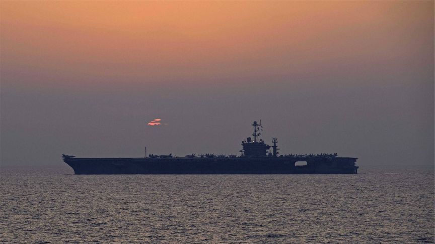 美俄向地中海大集结,美国海军刻意操作,多艘航母在敏感地秀肌肉