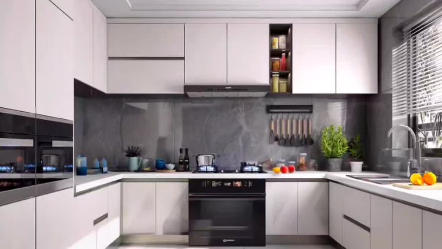 日常分享“厨房篇”现代简约。#设计案例分享 #厨房装修 #橱柜