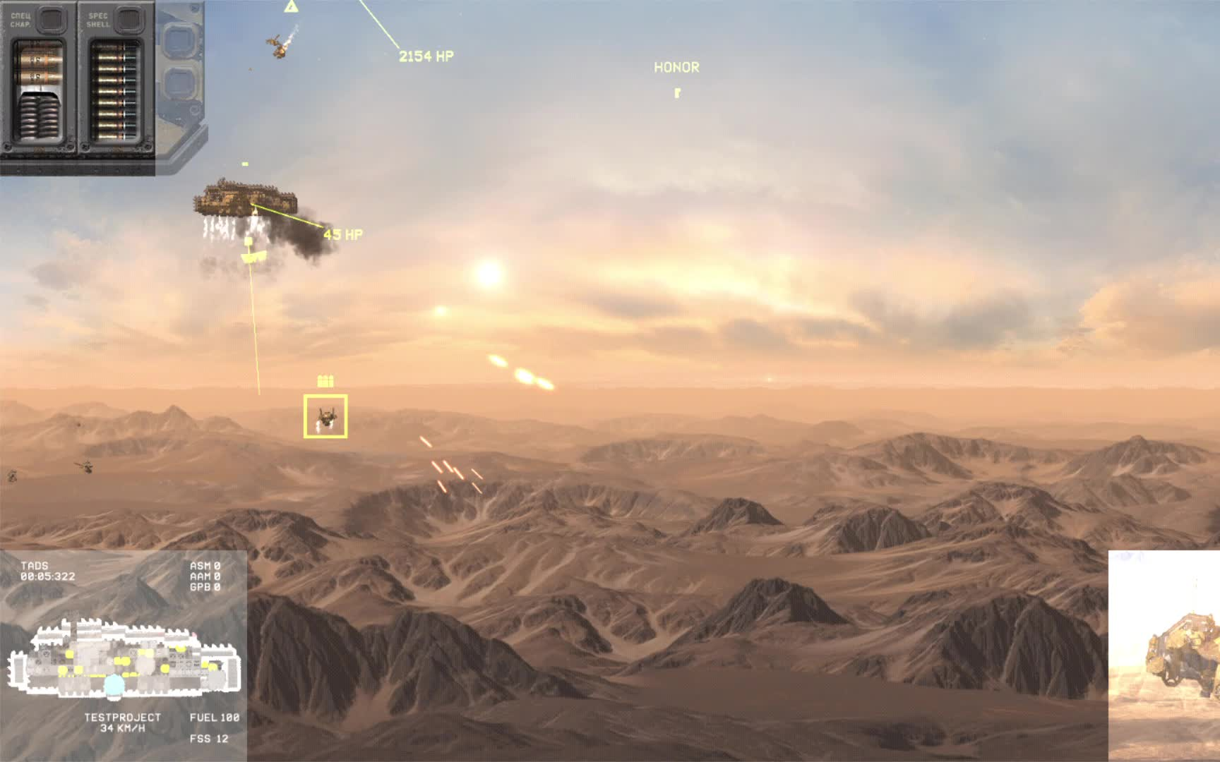 硬核可自定义飞空舰战斗HighFleet高空舰队-Mild Wind class轻巡洋舰-...