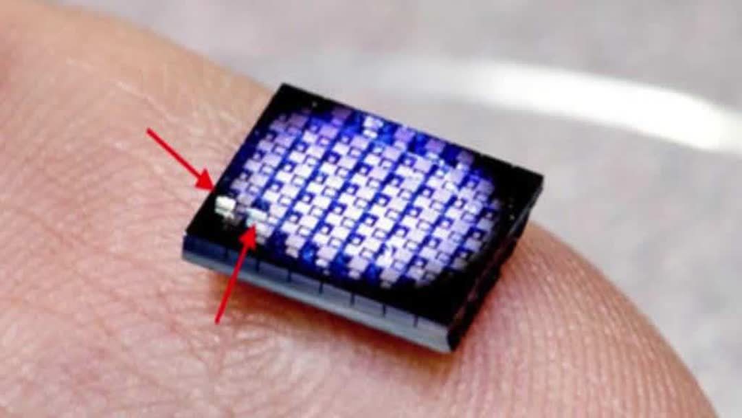 大小仅0.3毫米,被称为全球最小电脑,比一粒米还要小很多!