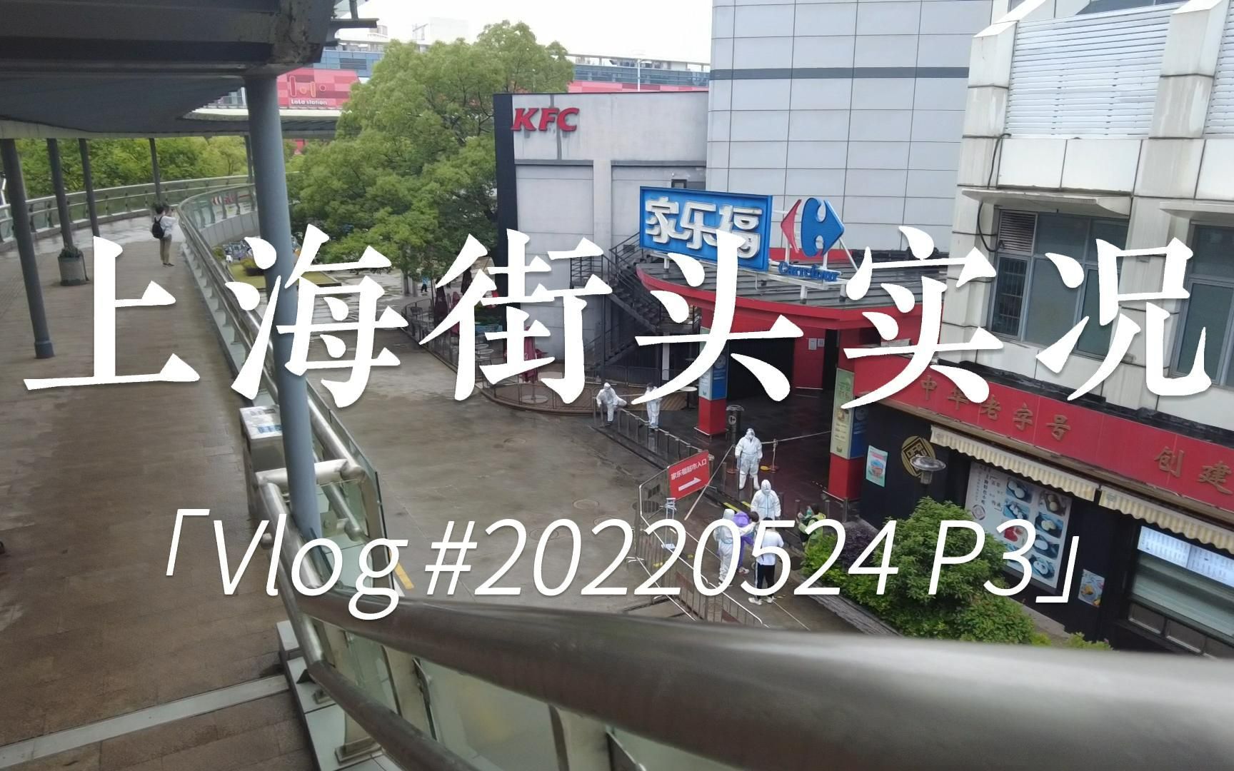 上海街头实况∥20220524∥小区封控了74天后终于获得了一小时上街...