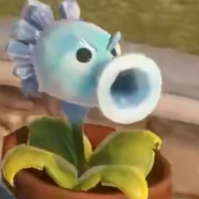 盆栽中的寒冰射手 