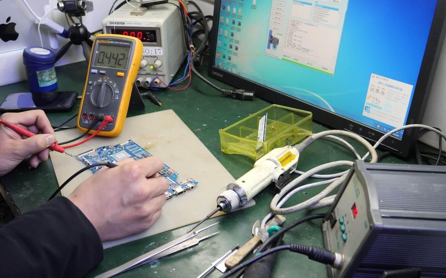 华硕超级本不开机 笔记本维修