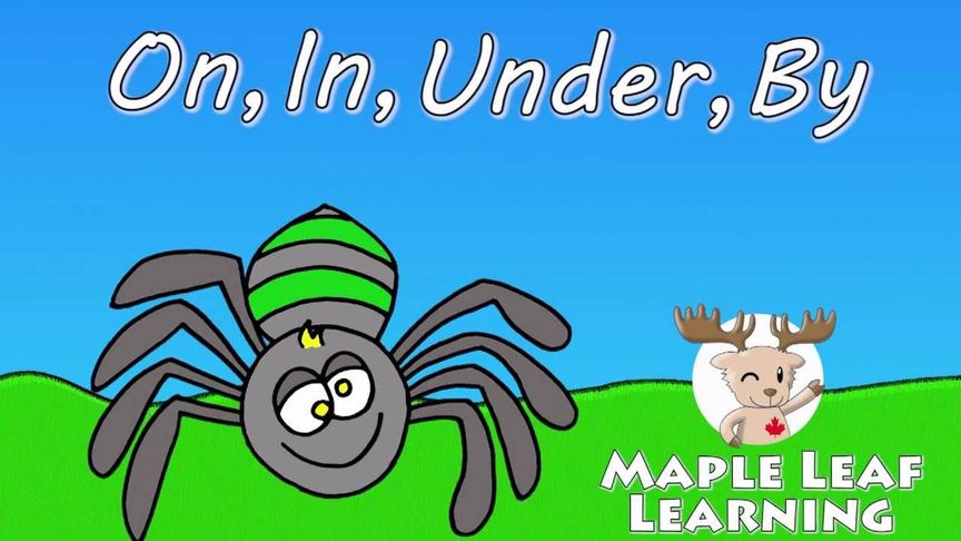 英文儿歌系列——学介词 on in by under