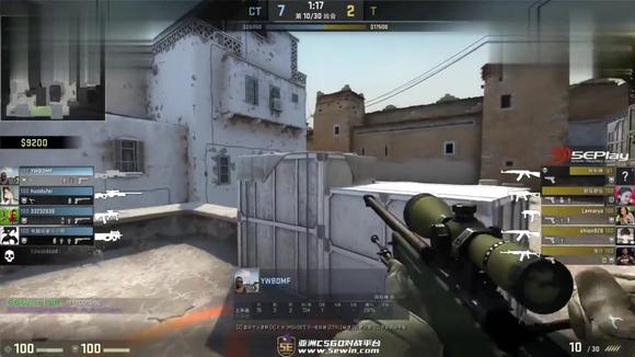 CS GO:这才叫甩狙,子弹永远在敌人0.3秒移动轨迹上