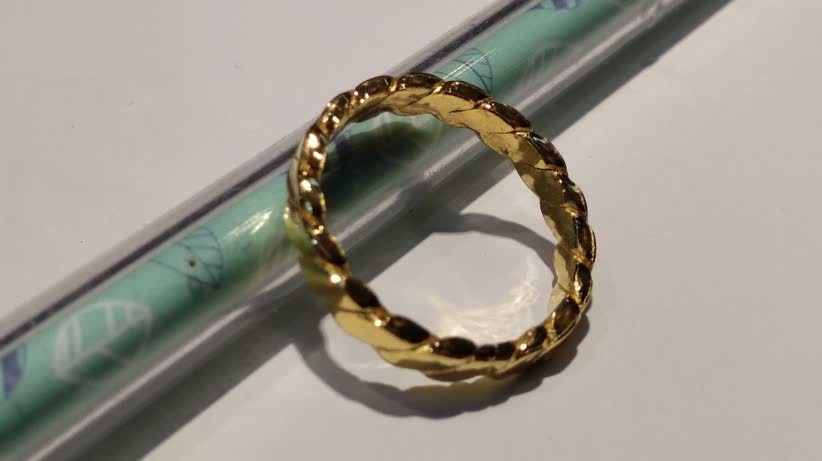 黄金戒指是怎么加工制作的?分享一个黄金戒指的加工过程