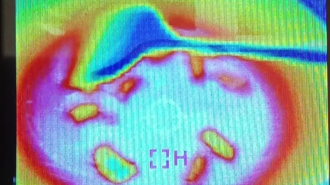 ...后五分钟测得的温度。他的误差在正负2%或者正负两度。取最大值。