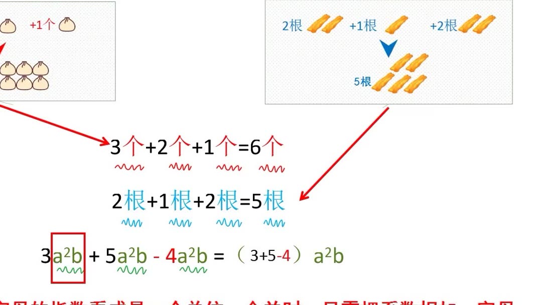 《合并同类项》微课