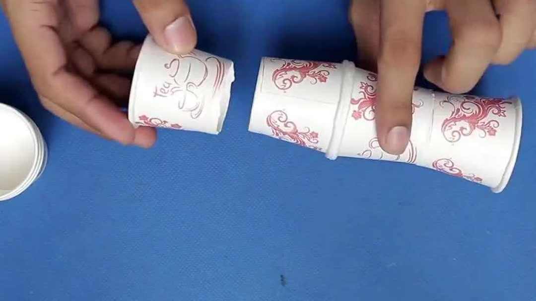 用过的纸杯千万别扔,拿来制作工艺品,变废为宝