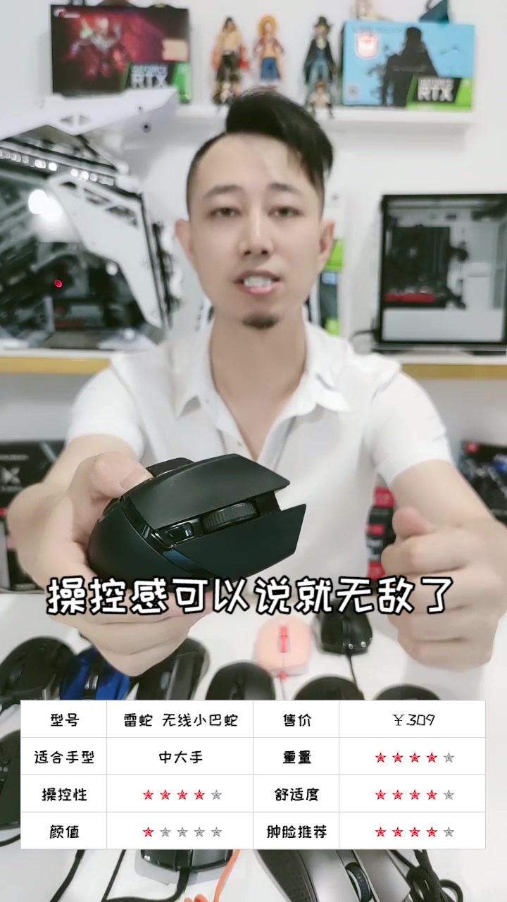 史上最完整的电竞鼠标测评来了