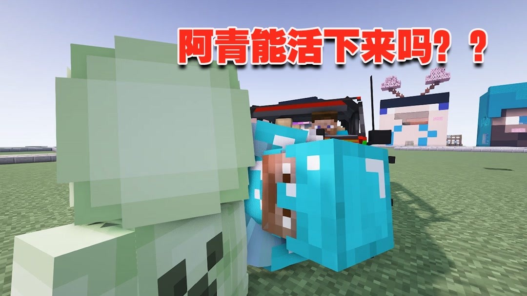 我的世界:失忆的怕怕,一场车祸,阿青为救怕怕命悬一线?