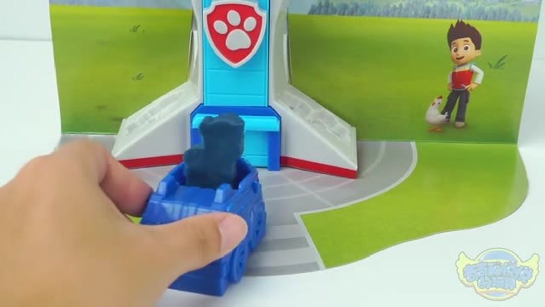 汪汪队手工彩泥车玩具