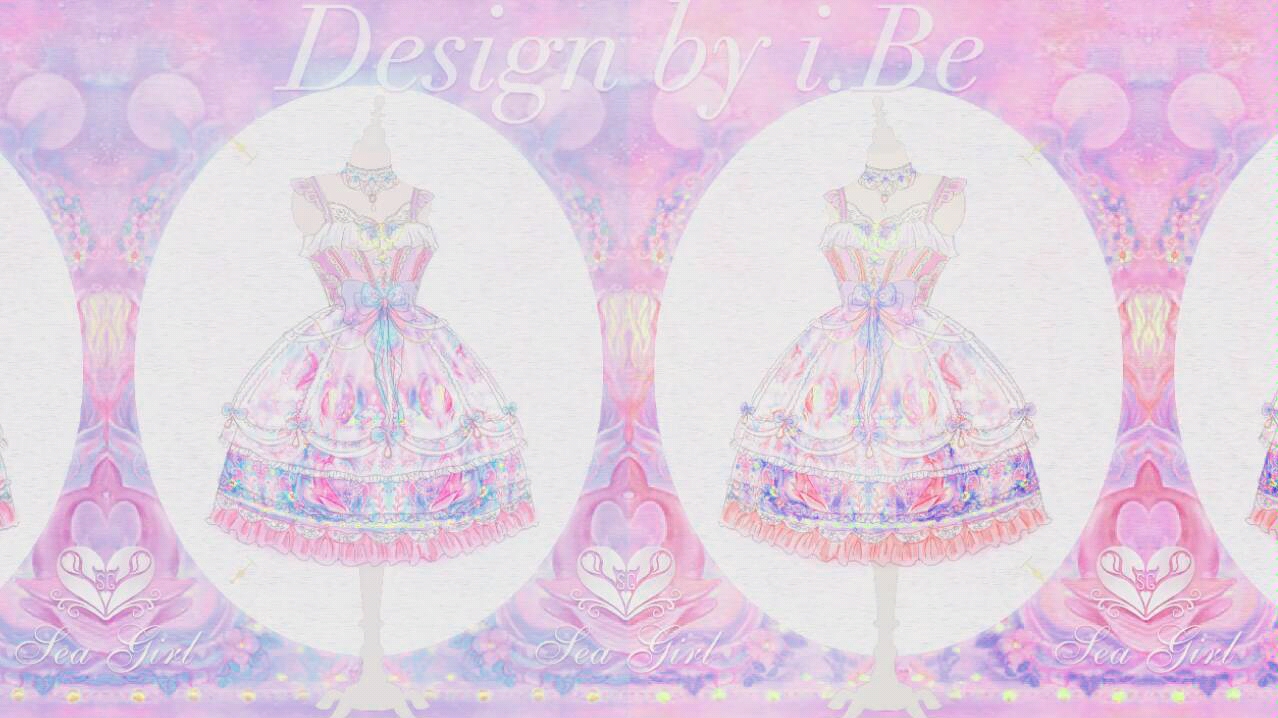 一条Lolita裙是怎么制作出来的,先从画设计图开始