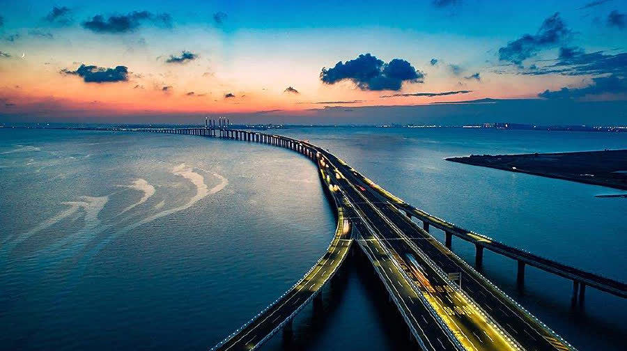 世界上最长的三座大桥,竟然全在中国,最长大桥全长165公里