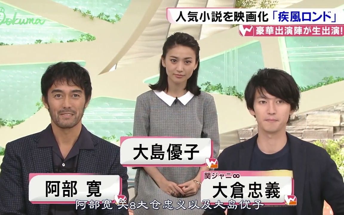 【Ookuma株式会社 & 晶宝正面up我字幕组】161005 电影《疾风回旋...