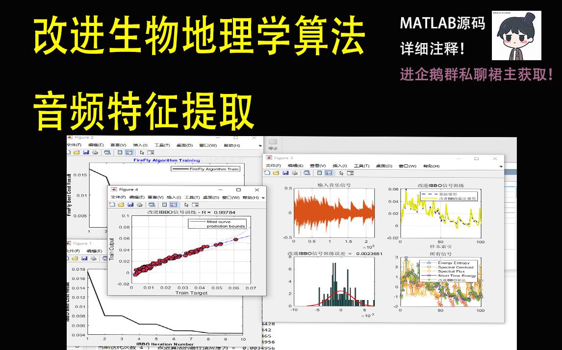基于改进生物地理学优化算法的音频特征提取+FCN模糊聚类+音频特征...