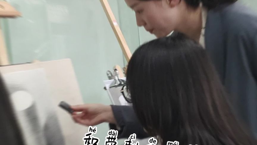 #记录校园生活 #绘画课堂实录 #喜欢画画的小天使