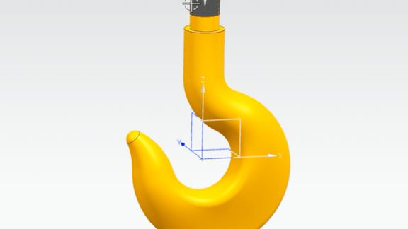 UG建模实操之吊勾曲面实例练习上篇