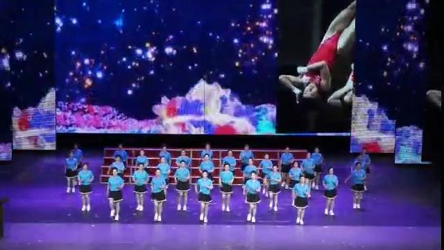 #演出现场 体育模特表演