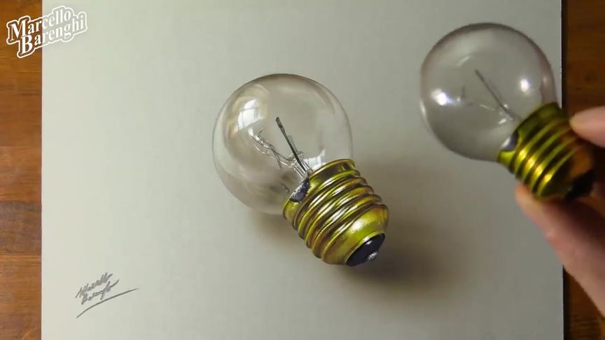【绘画教程】画师 Marcello Barenghi 的3D效果绘制过程,超逼真