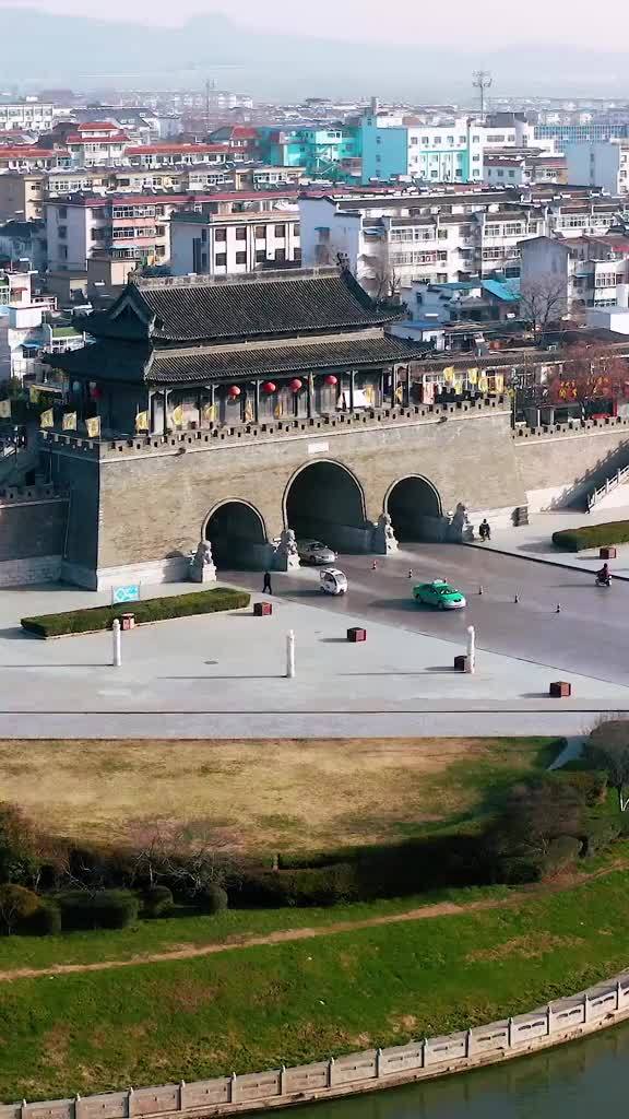 寿县古城,位于安徽省淮南市...