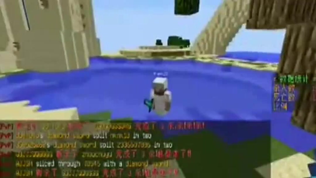 我的世界JJ怪服务娱乐视频,跨服大战玩成跨山大战