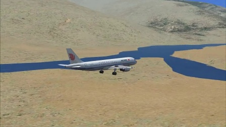 FSX模拟飞行林芝落地