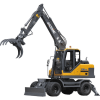 轮式挖掘机领跑者 
