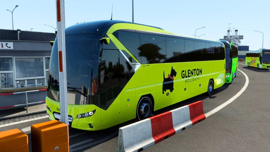 【欧洲卡车模拟2】超车失败直接被怼飞了