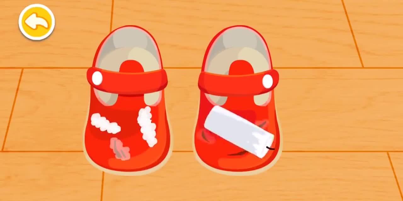 妙妙的皮鞋破了,这该怎么办呢?