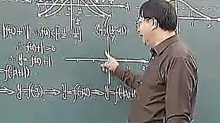 新课程高中数学高一名师授课【关于函数的图象变换2】课堂实录 教学...