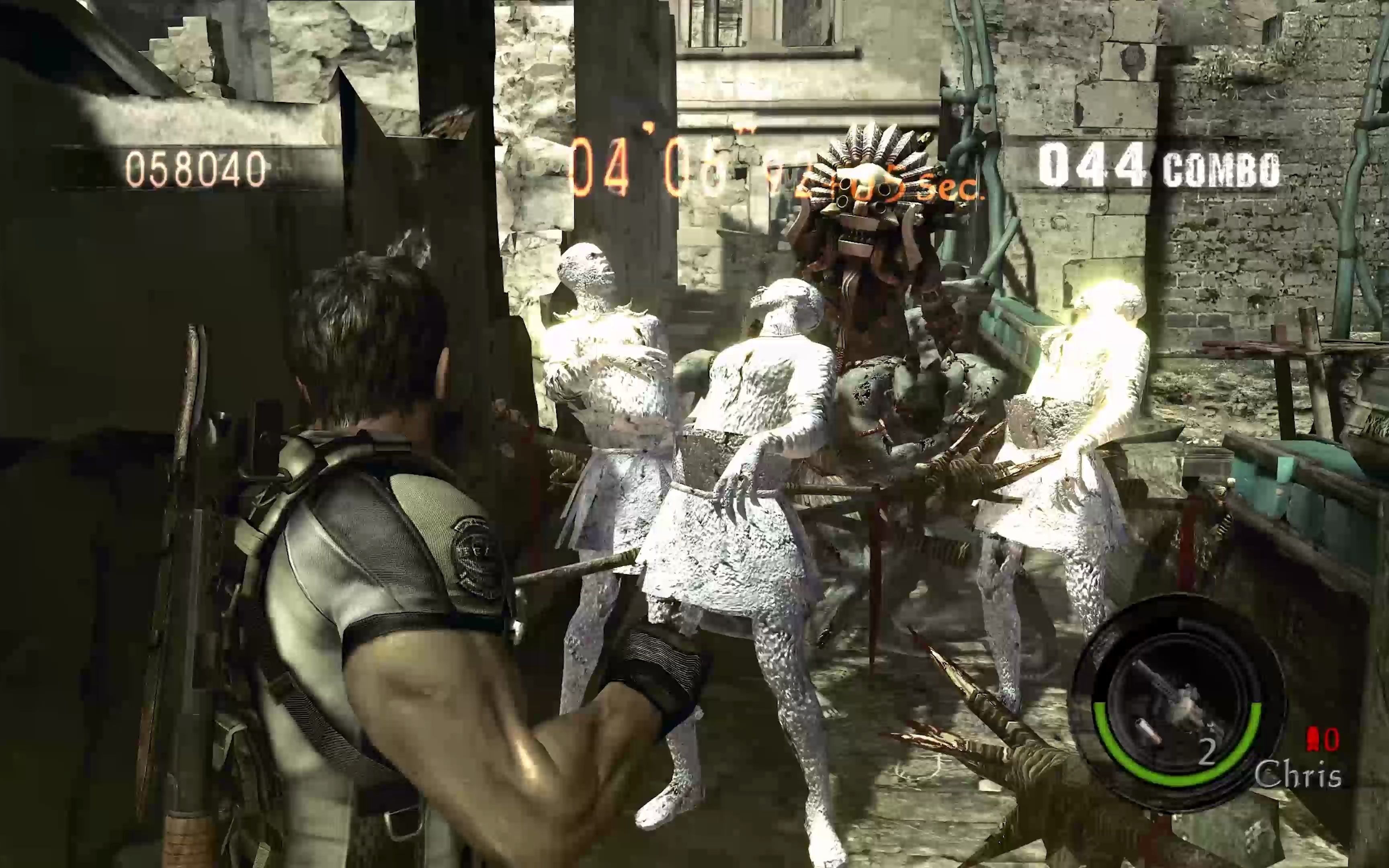 生化危机5佣兵模式杀无赦SS评价古代遗迹BSAA克里斯