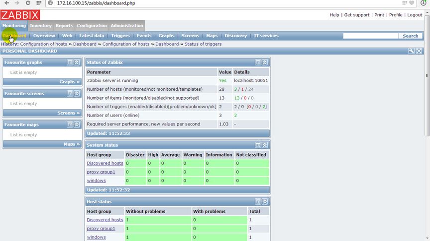 【zabbix视频教程】【52】: zabbix proxy 特性及部署 03