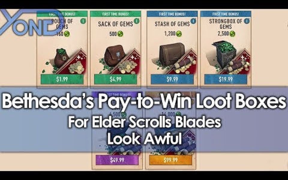 [游戏新闻] 上古卷轴:Blades手游不单充满课金环节,还是PAY TO WIN