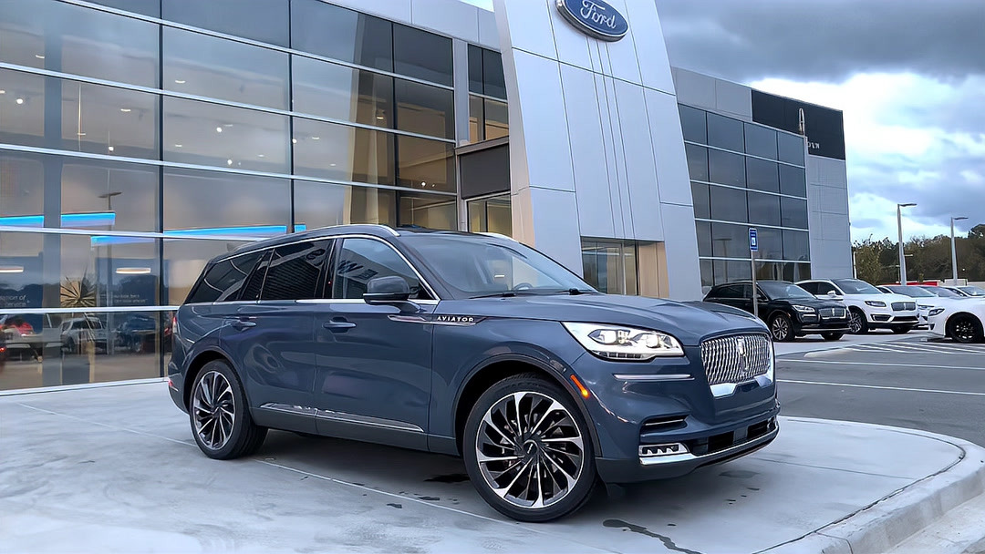 2021款林肯飞行家到货,这颜值和内饰,买不买奥迪Q7自己看着办