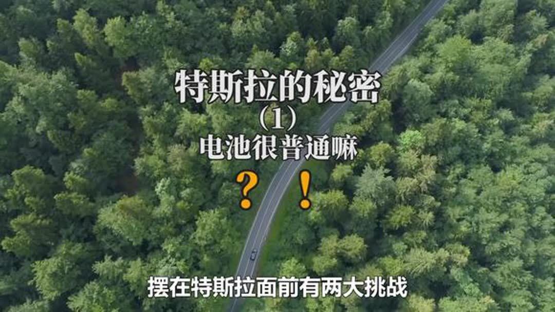 特斯拉的秘密(1)这电池也没啥牛的嘛,那为啥呢? #dou出新知