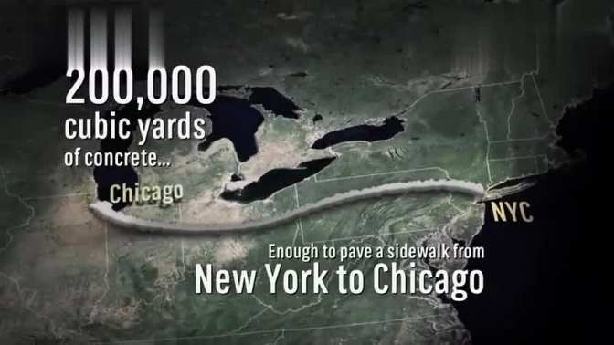 120秒看懂美国新世贸中心塔一工程(原世贸双子塔)