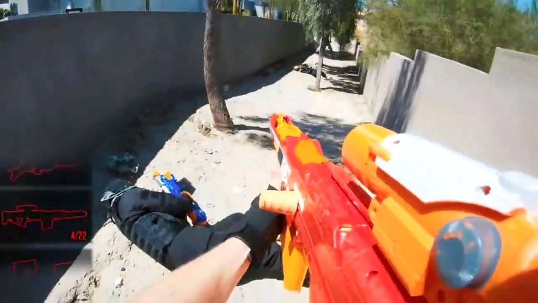 真人cs西西:玩具枪大作战,真人版csgo第一人称视角激烈战斗!