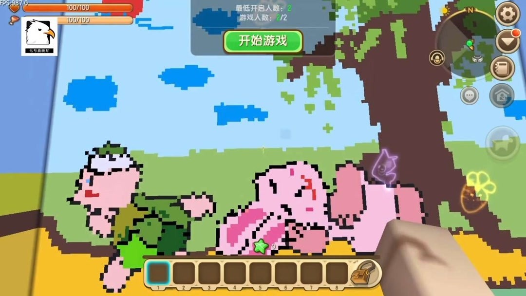 迷你世界 游戏中玩游戏