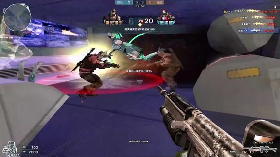 正式服玩家自制地图 30人生化追击模式 入侵.量子危机