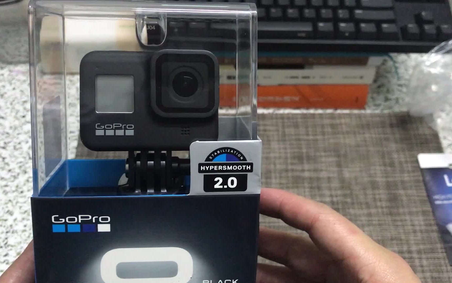 最强防抖运动相机Gopro8拆箱