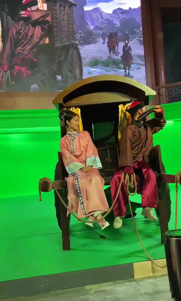 没有一块绿布搞不定的事,难怪现在人,都不爱看电视剧了