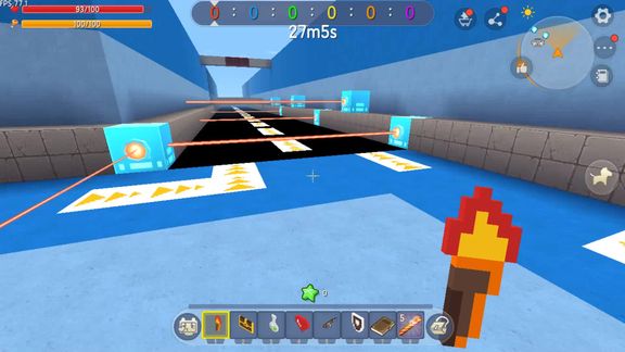 迷你世界:谁家的路是这样的啊,这能开车吗