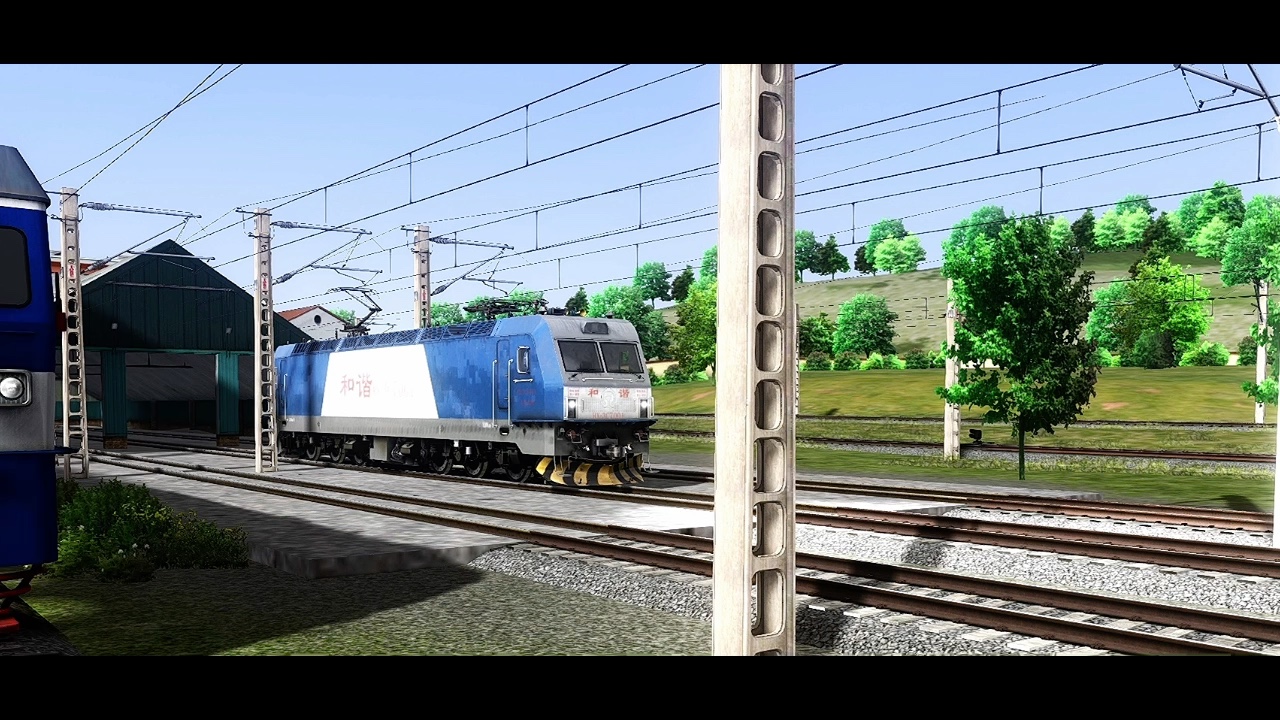 TS2022虚拟中国铁路成都铁路局运营的5611次列车