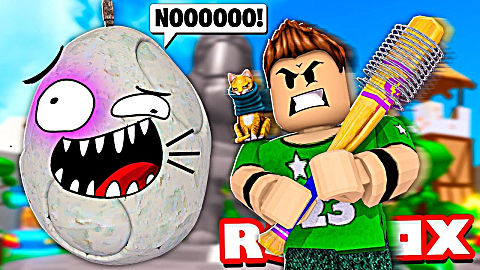 Roblox乐高小游戏小格解说 第一季 第1005集 Roblox鸡蛋打击模拟器:...