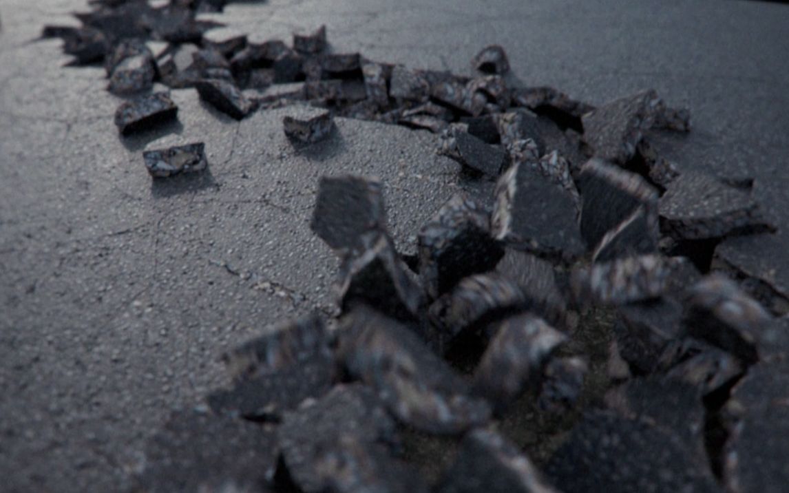 【C4D教程】如何快速get地面破碎动画?一个教程教会你!